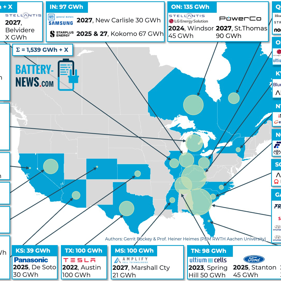 Battery Atlas North America - Battery-News